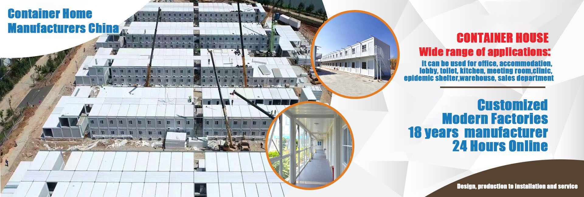 Prefabricated Modular Sandwich Panel Detachable Container House - HIG HOUSE