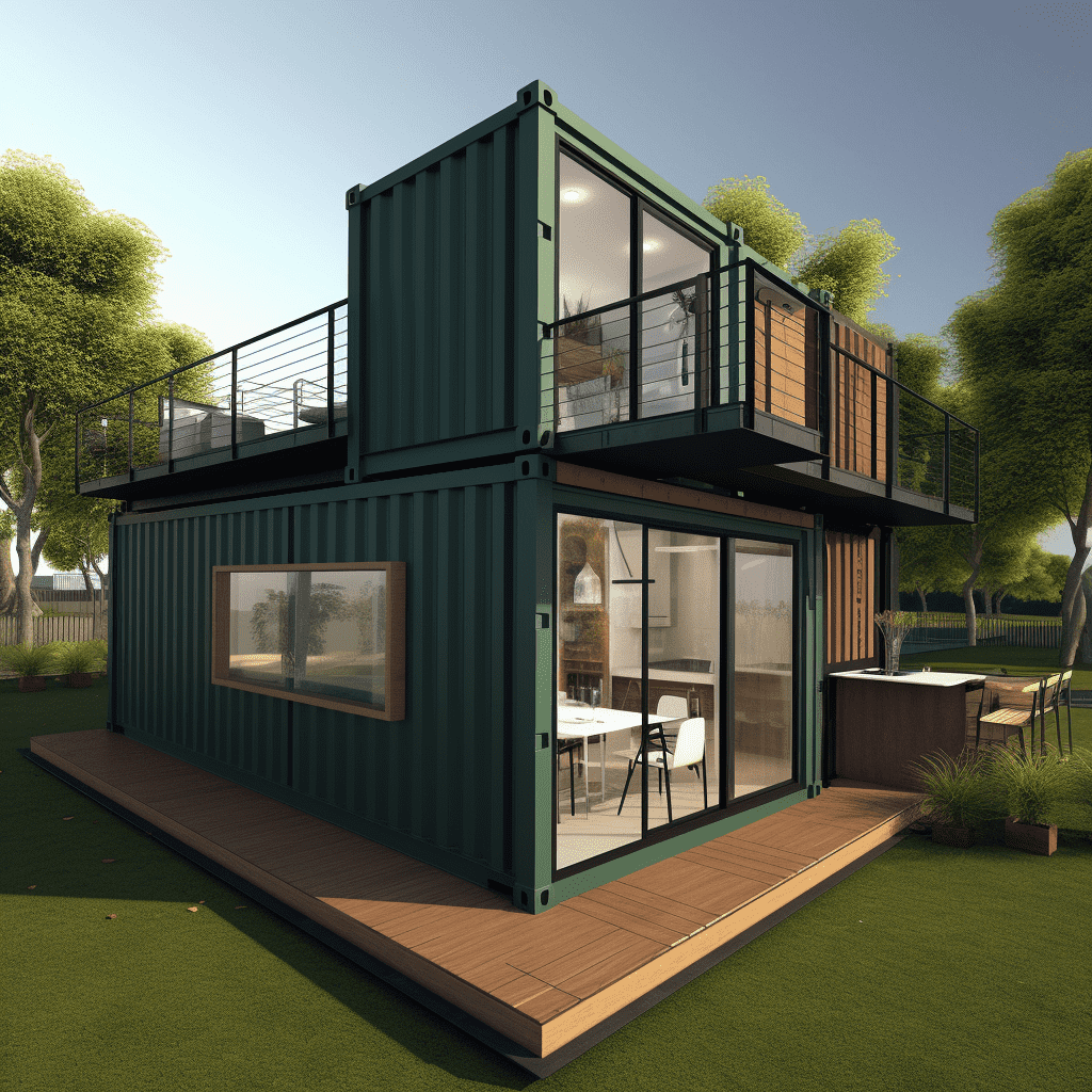 Prefab Hotel Office Units Coffee Shop Container Custom 40ft 20ft ...