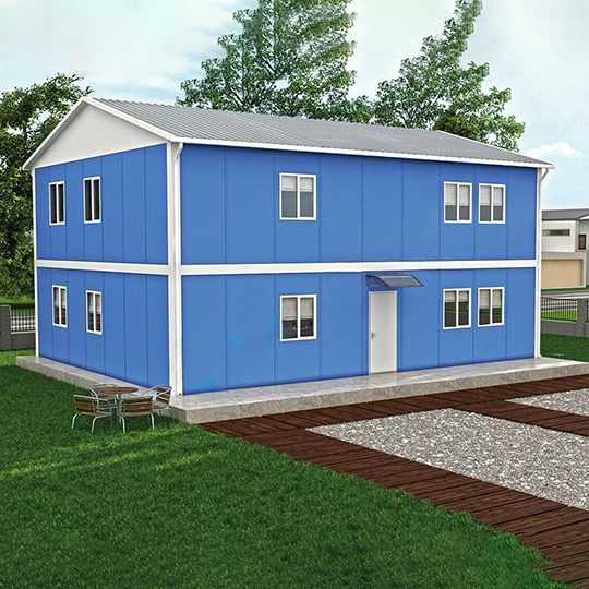 Modular Easily Assembled Temporary K Type Construction Site House Labor Prefab Home ...