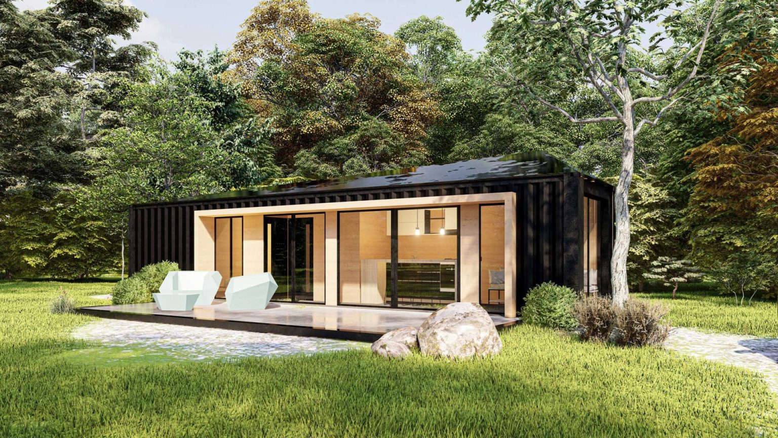 Double Space Shipping Container Home - HIG HOUSE