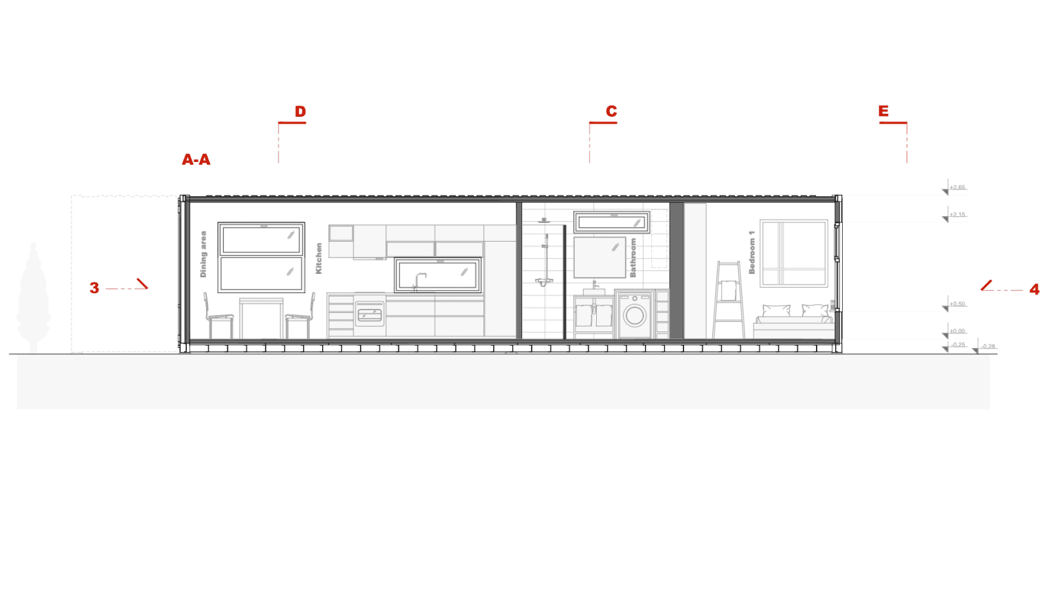 SATURN - 2 X 40FT CONTAINERS - HIG HOUSE