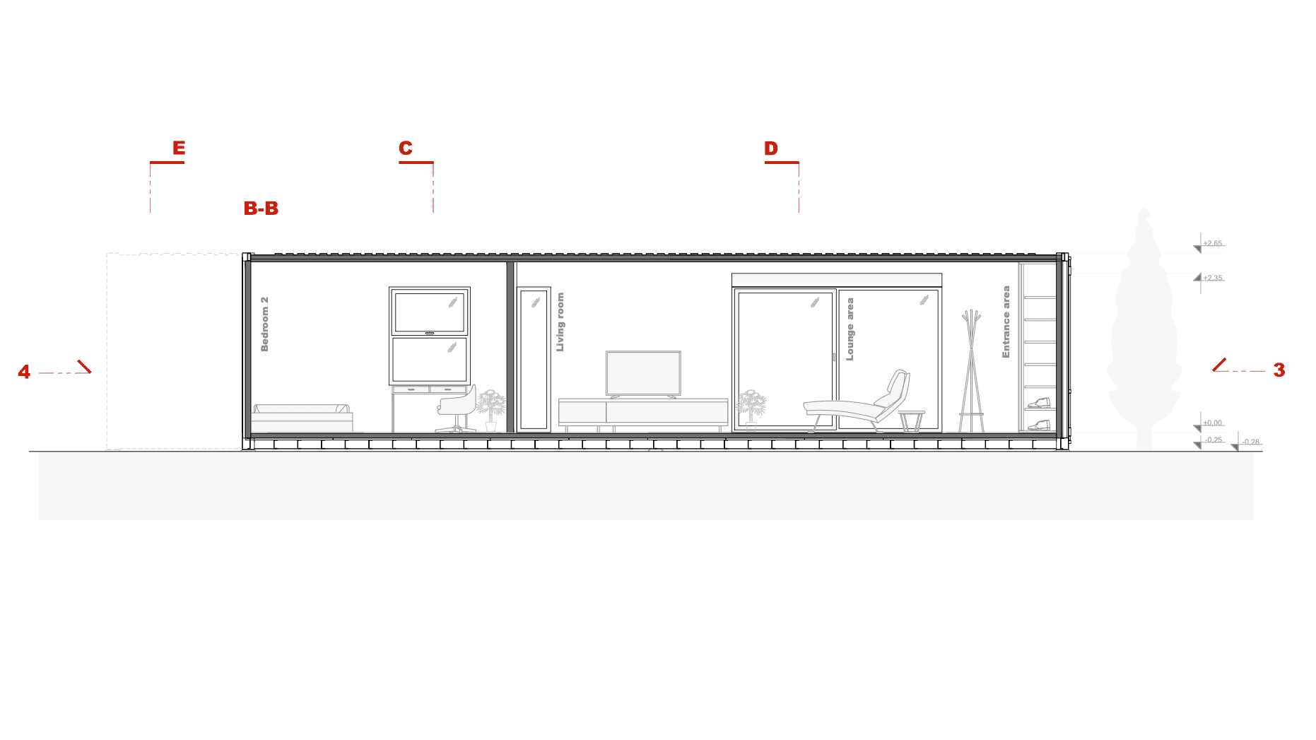 SATURN - 2 X 40FT CONTAINERS - HIG HOUSE