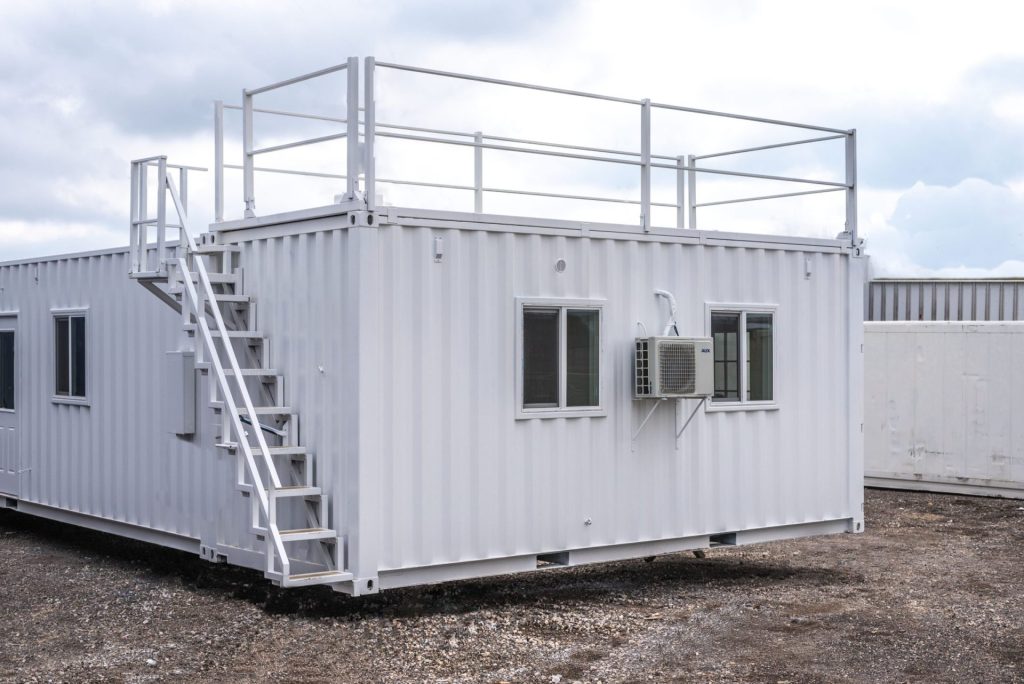 L Shaped Shipping Container Home - HIG HOUSE