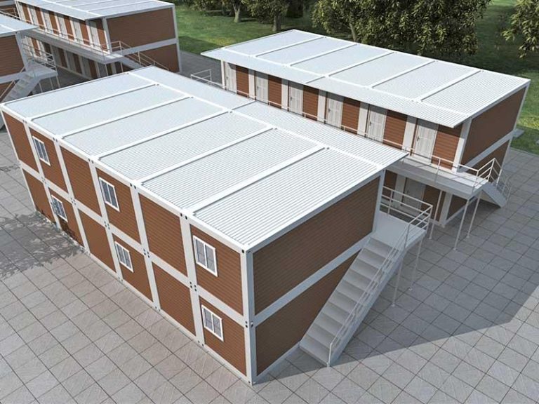 Modern prefab container dormitory building - HIG HOUSE