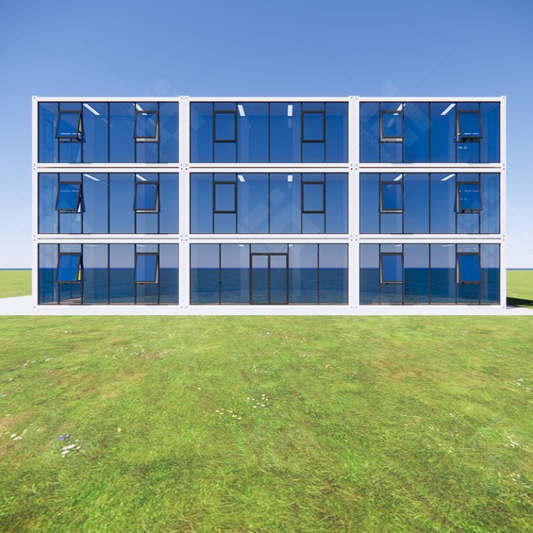 Modern Three-Story Office Building – A Smart, Sustainable, and ...