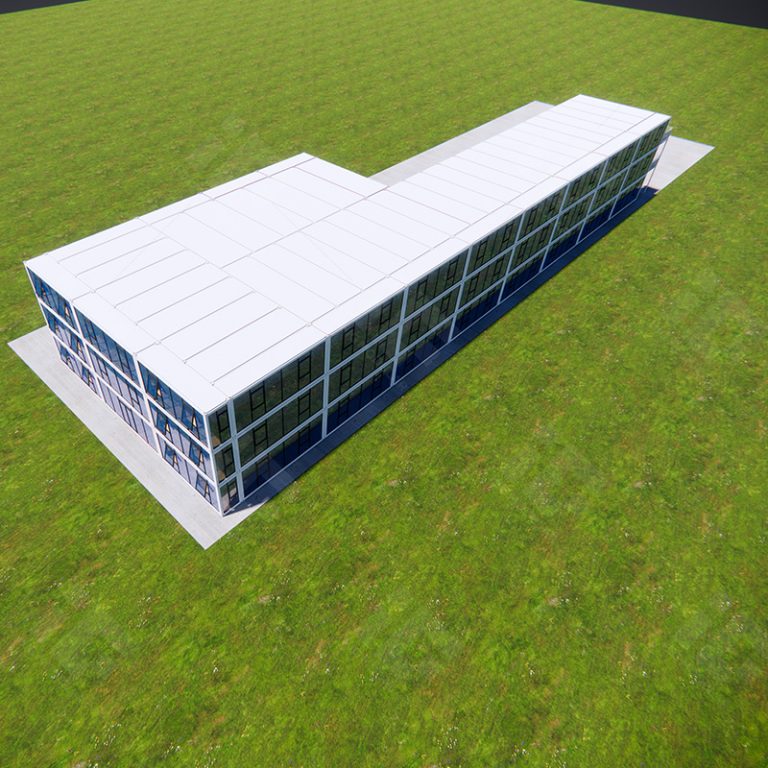 Modern Three-Story Office Building – A Smart, Sustainable, and ...