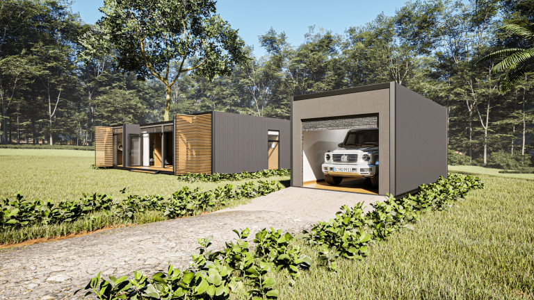 Container Houses: Revolutionizing Garages and Storage Solutions - HIG HOUSE